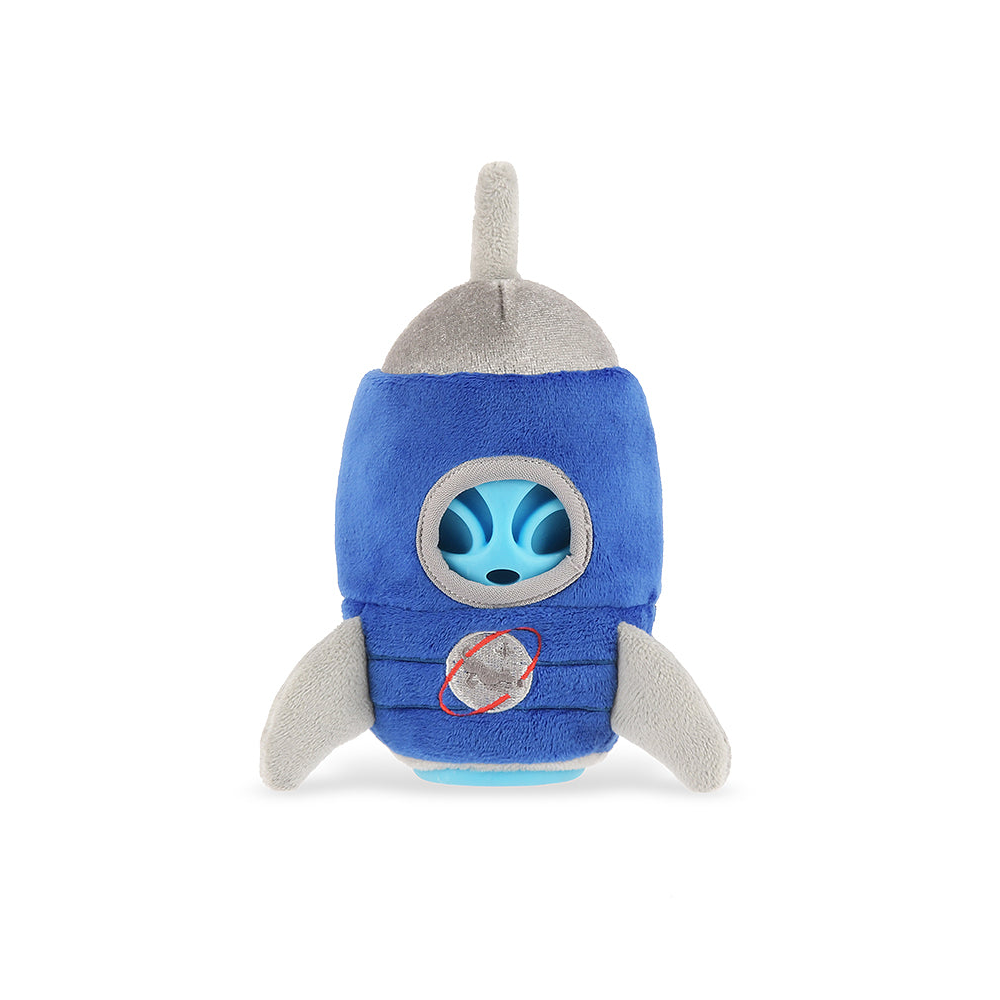 P.L.A.Y. Alien Buddies Starblaster 2-in-1 Tough Dog Toy | Henlo Pets